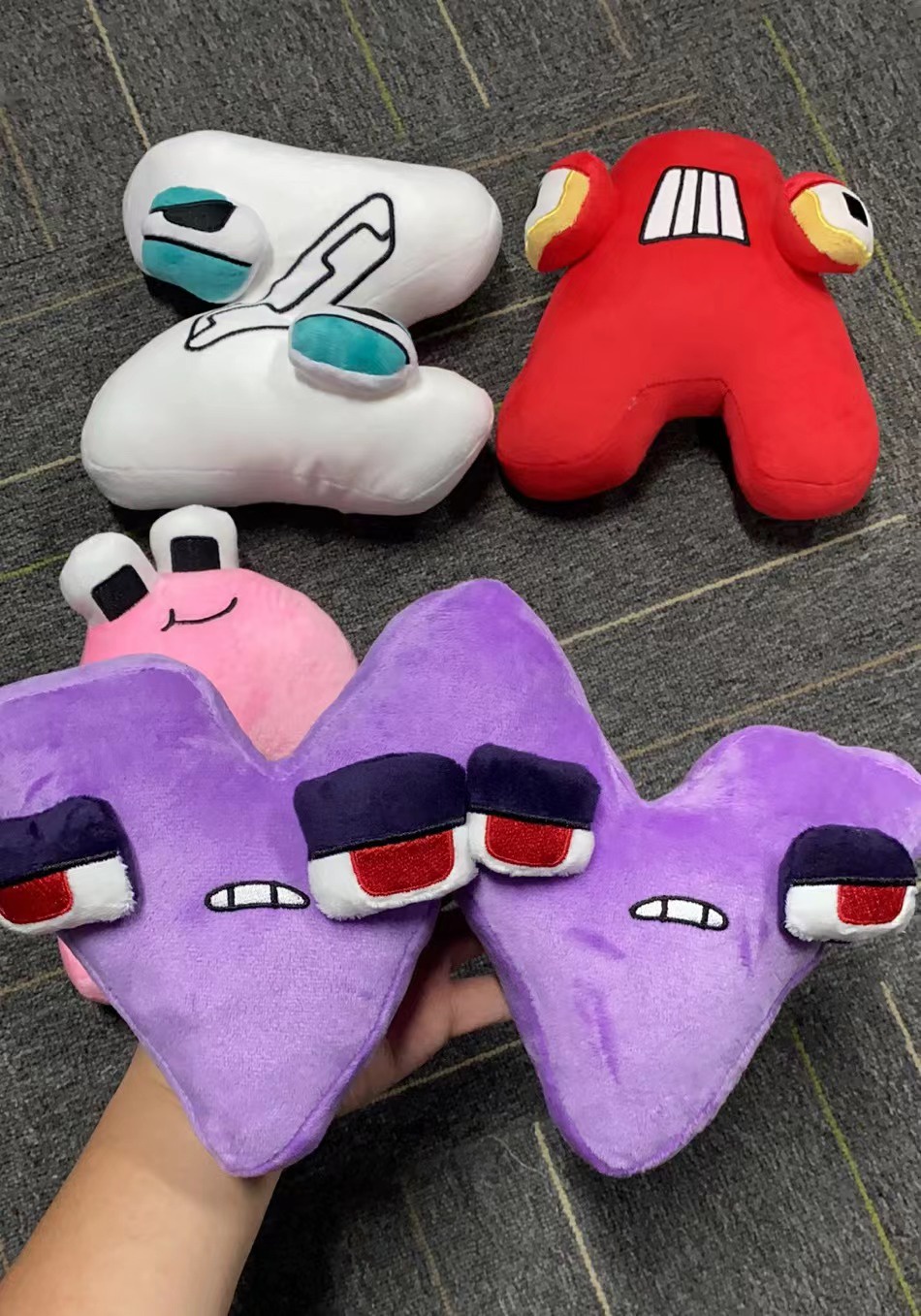 26 PCS Alphabet Plush Toy Alphabets Alphabet Lore Stuffed Doll ...