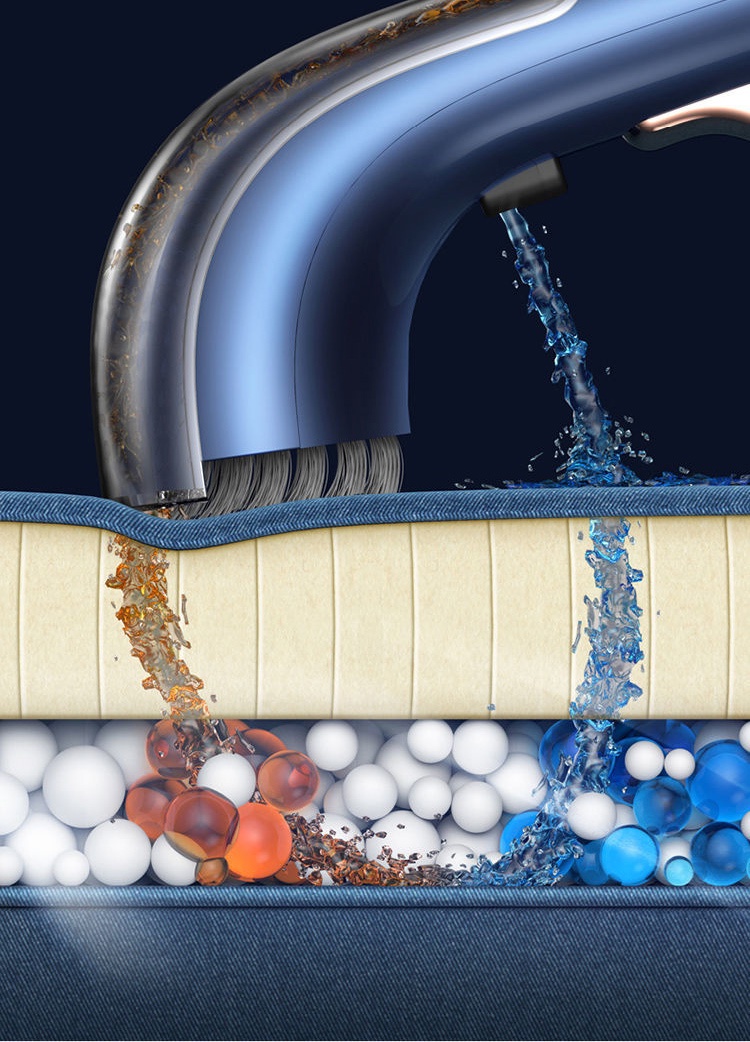 Deerma Fabric Cleaning Machine BY100 Spray Suction Rinser Fabric Sofa ...