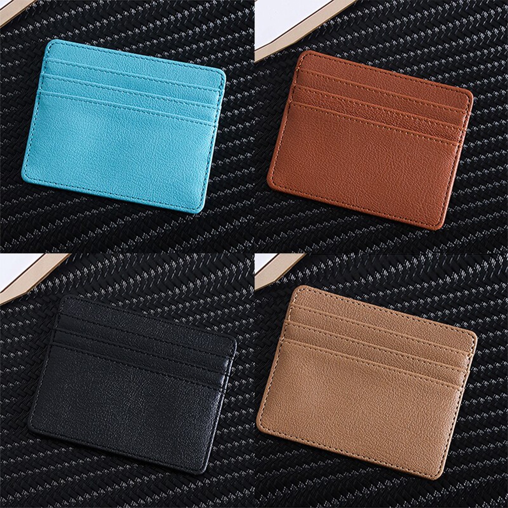 CK Card Holder Wallet RFID Unisex Slim PU Leather Fashion Purse ...