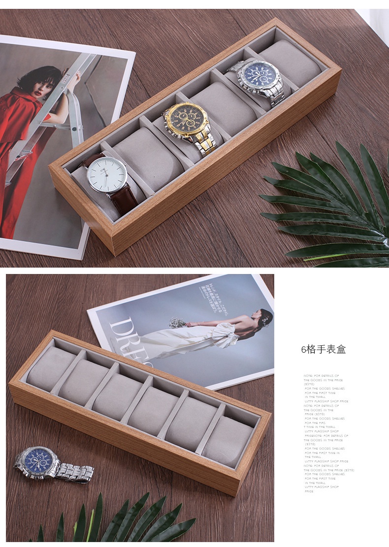 New Rosewood Watch Storage Tray Counter Display Props Watch Display ...