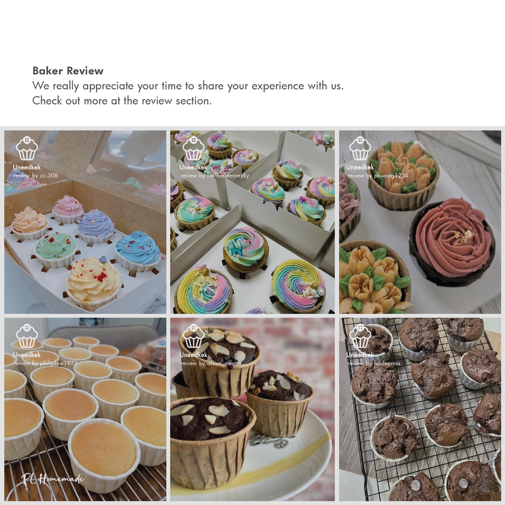 10pcs Baking Cupcake Cup Muffin Solo Baking Cups Sample | Shopee Malaysia