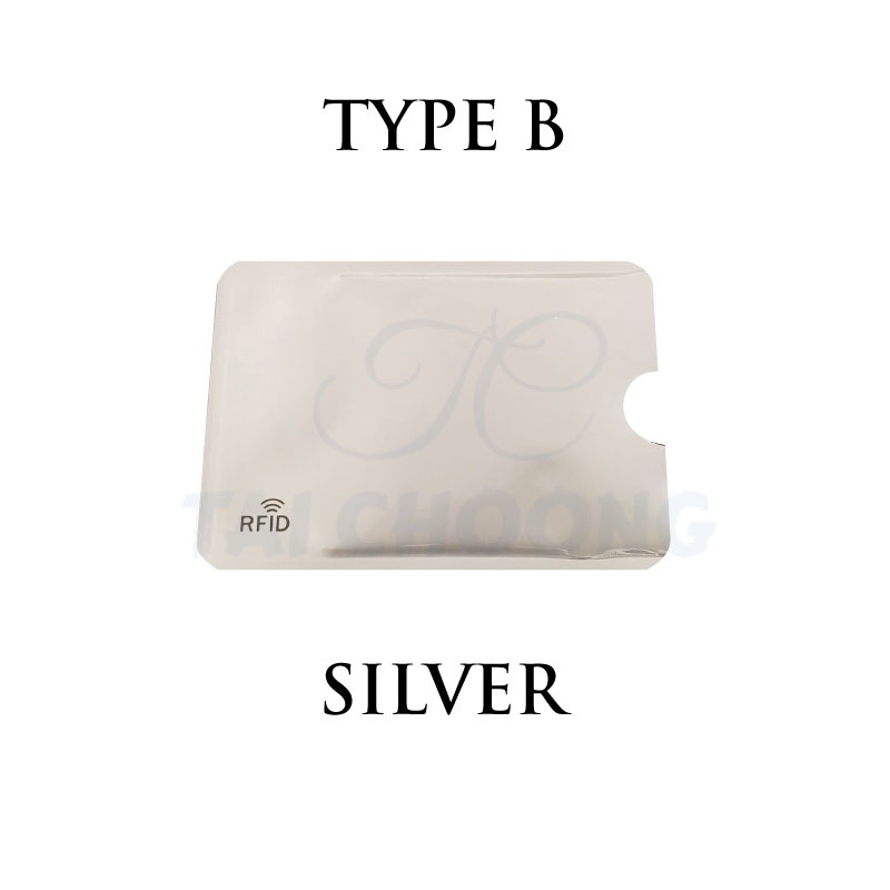 TC BW-008 RFID Card Protected NFC Blocking Waterproof Aluminium Foil Sleeve Case | Shopee Malaysia