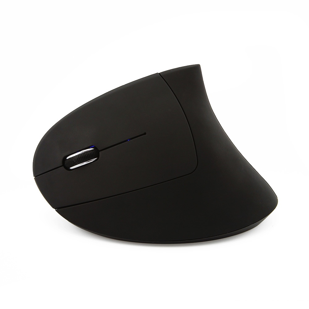 CHYI Left Handed Vertical Wireless Ergonomic Mouse 2.4Ghz Optical USB ...