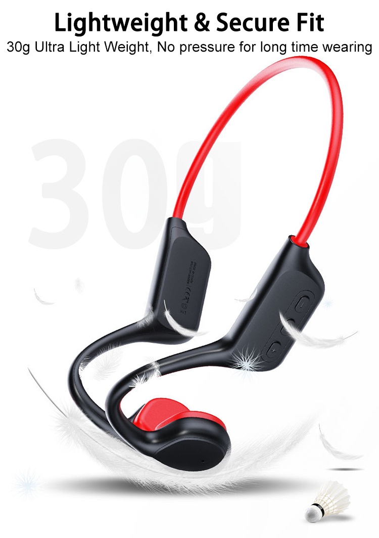 X7 Swimming Bone Conduction Headphones Bluetooth Earphone TWS 32GB MP3 ...