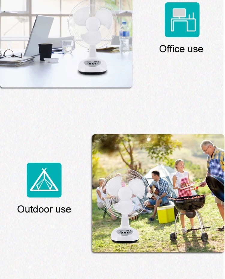 2025 Solar Fan Kipas Rechargeable Kipas Camping Adjustable Solar DC Fan ...