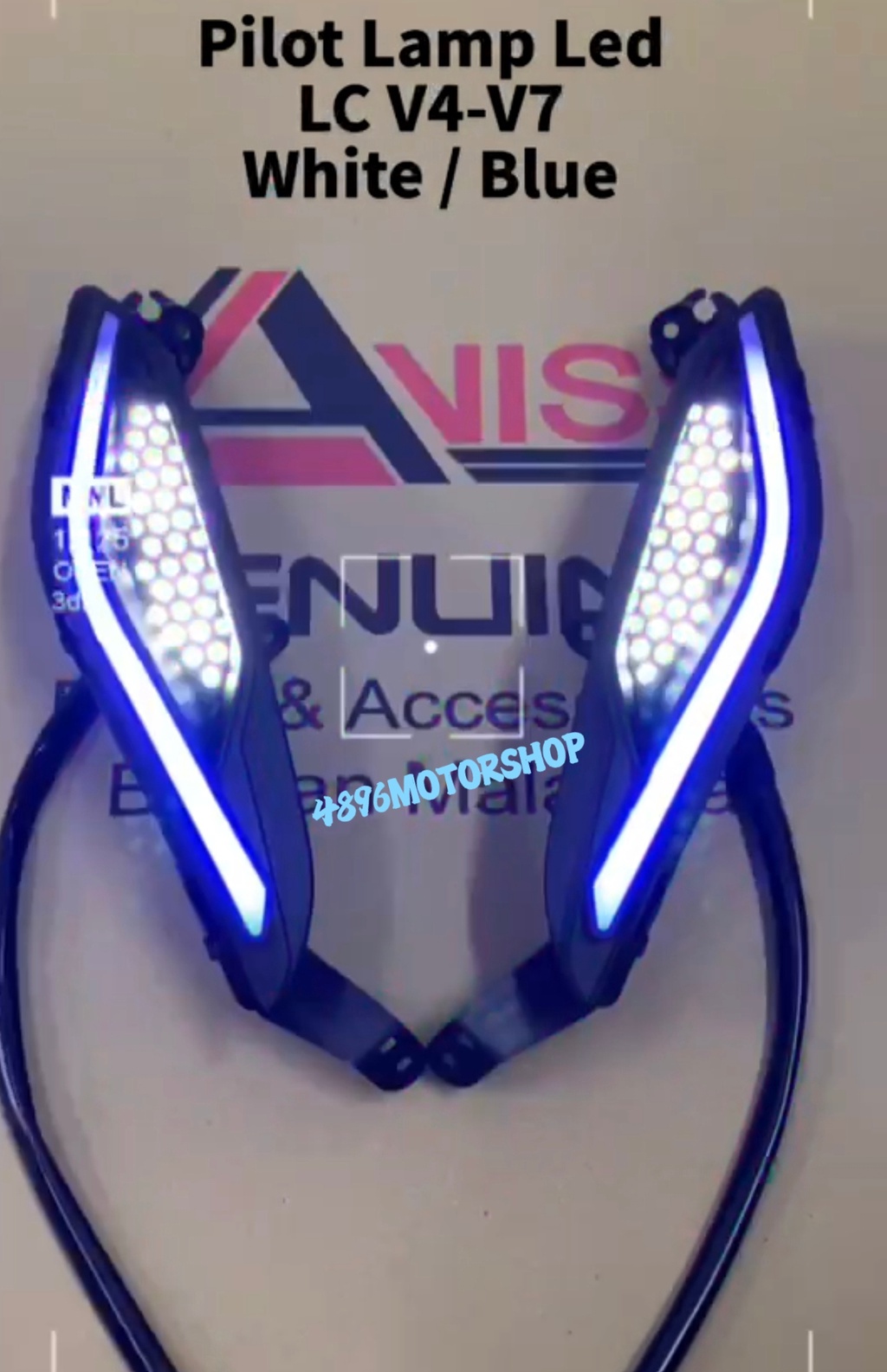 [ VISS ] YAMAHA LC 135 LC135 V2 V3 V4 V5 V6 V7 LED FRONT SIGNAL MATA GABAN POSITION LAMP LIGHT ...