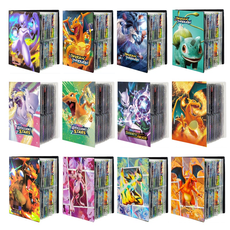 Pokemon Album Book 240pcs 540 9 grids Album Notebook Storage Folder ...