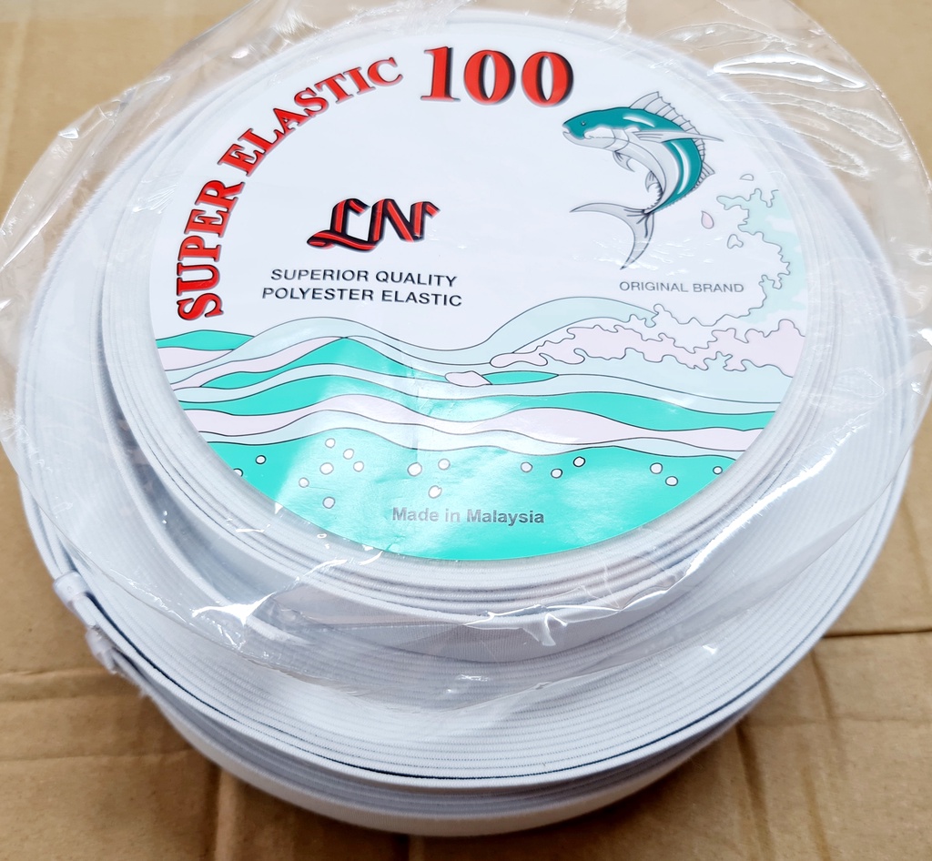 GETAH PINGGANG LEMBUT FISH BRAND /HIGH QUALITY SUPER ELASTIC FISH BRAND ...