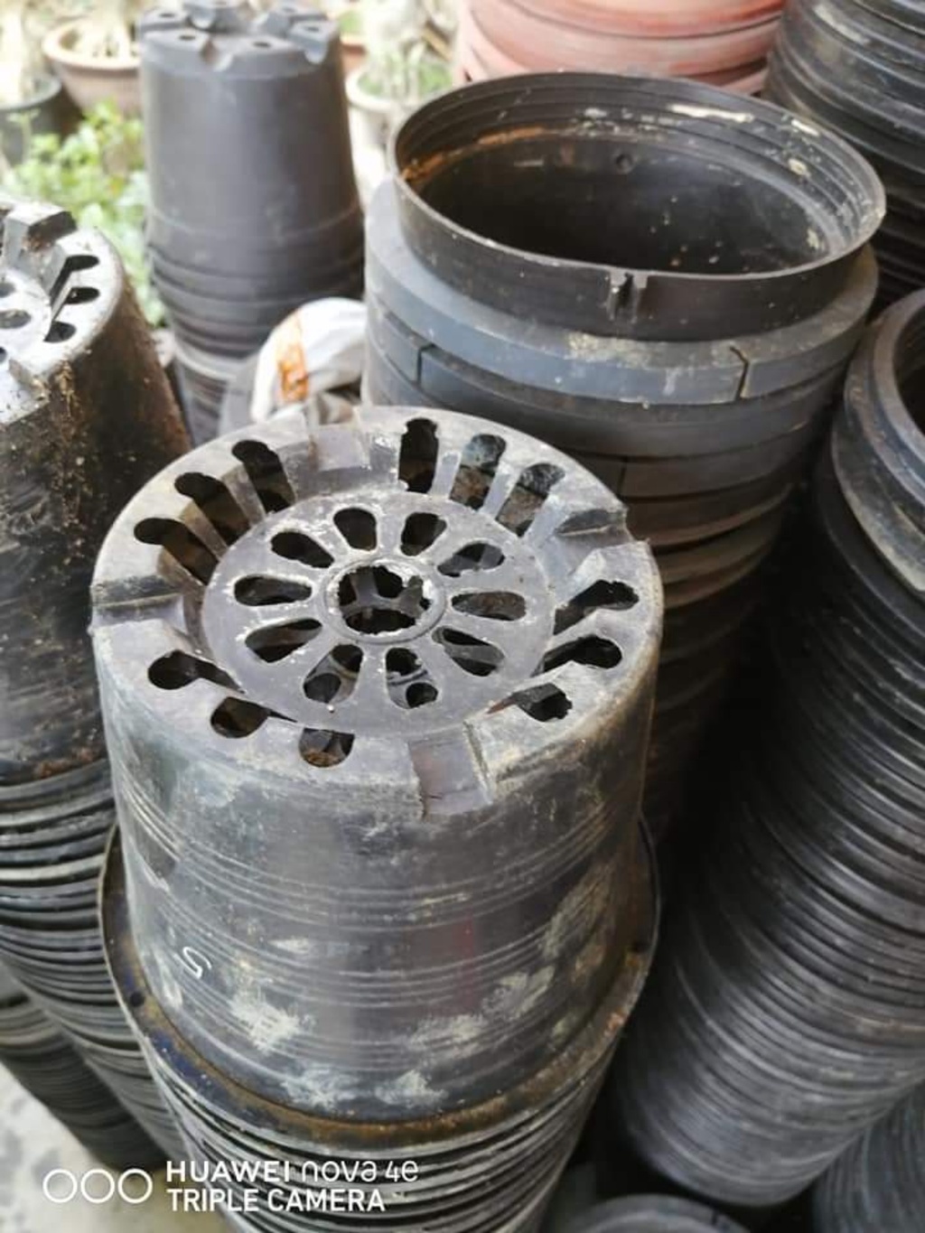 PASU TERPAKAI HARGA 10 BIJI SAIZ 6 INCI & BERLUBANG 4.5 INCI | Shopee ...