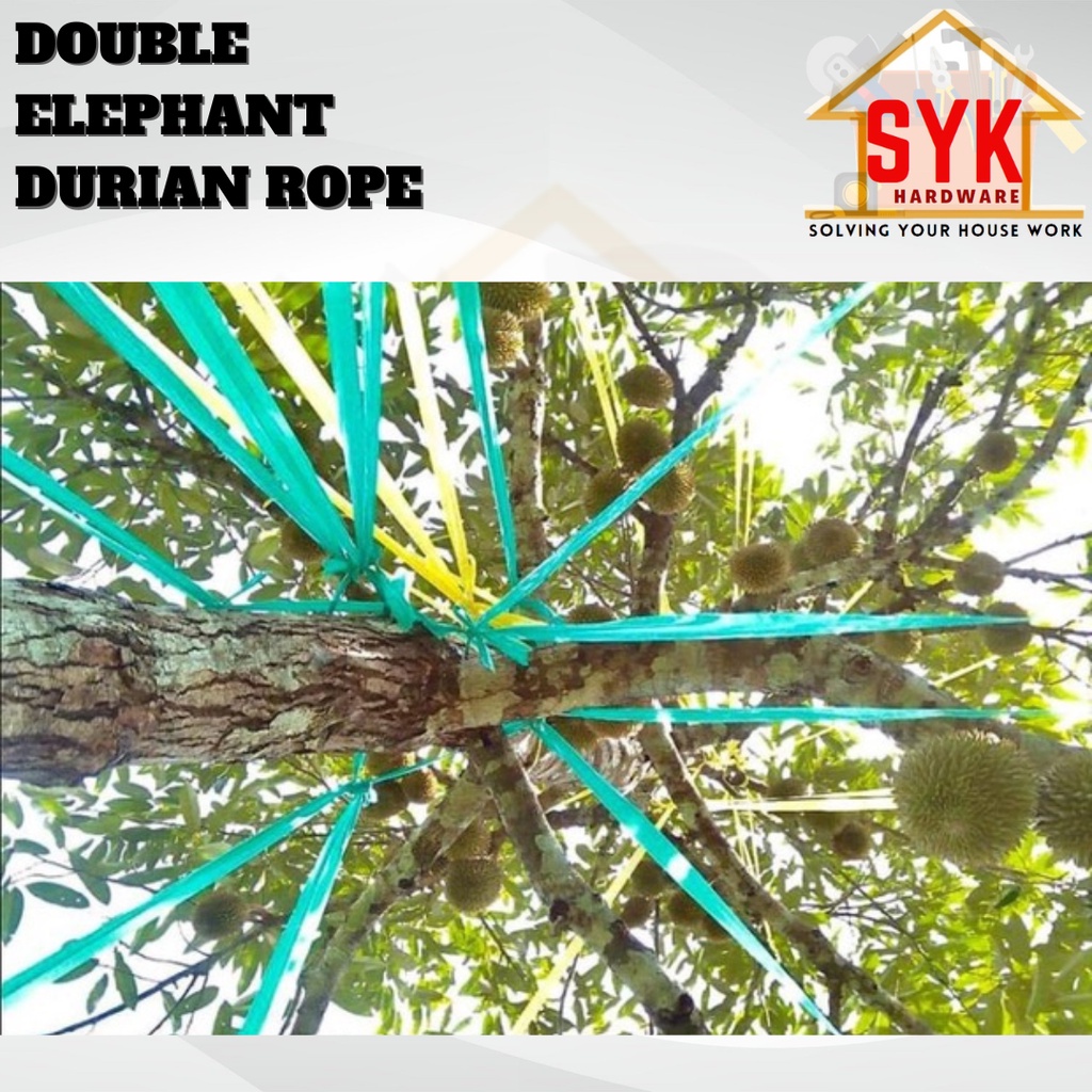 SYK Double Elephant Durian Rope 1 Inch x 200 Meter Support Tie Durian ...