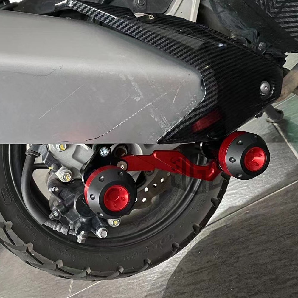 For HONDA ADV ADV150 PCX160 CNC Motorcycle Frame Exhaust Pipe Sliders ...