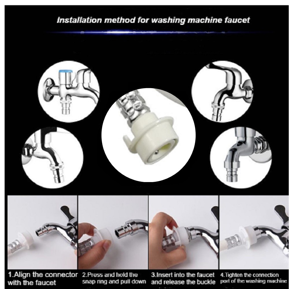 water inlet pipe washing machine input water entry hose masuk air paip ...