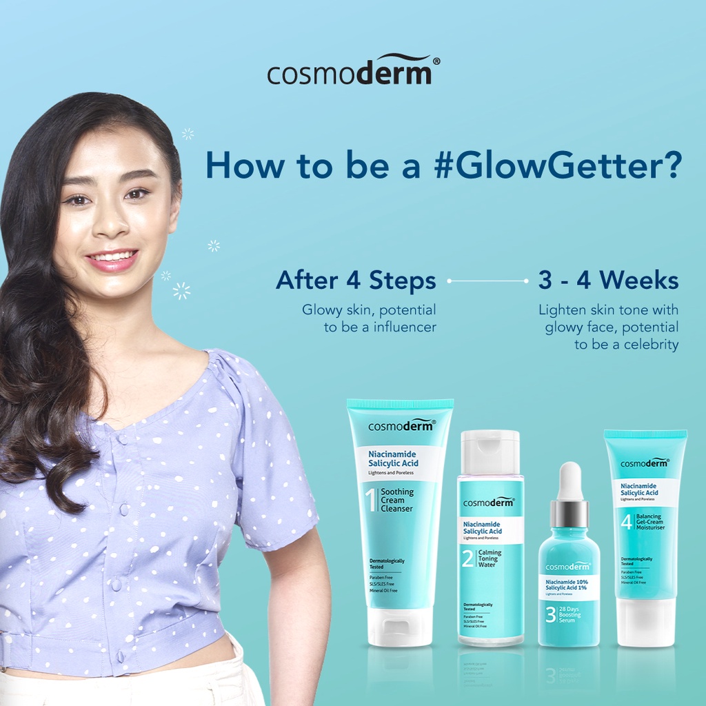 COSMODERM Niacinamide Mini Set (Glow) (EXP09/2025) | Shopee Malaysia