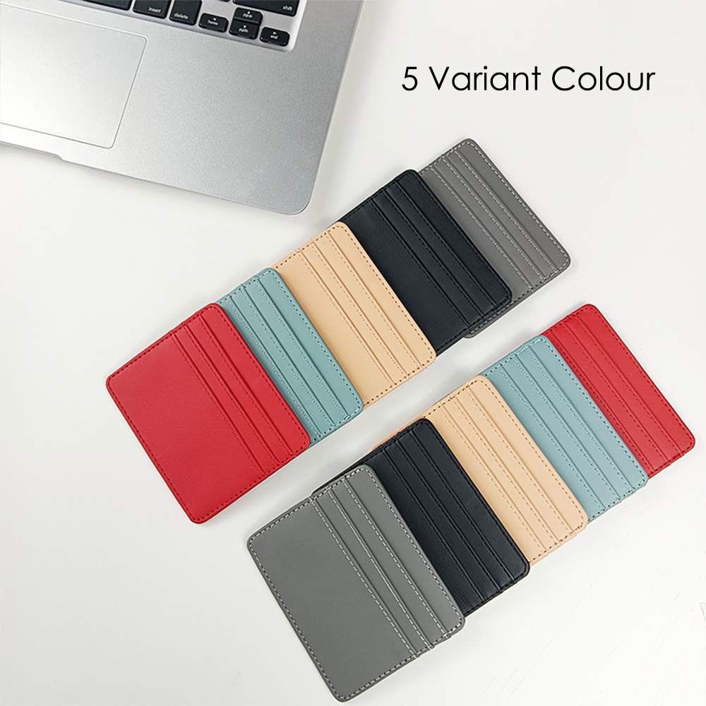 CK Card Holder Wallet RFID Unisex Slim PU Leather Fashion Purse ...