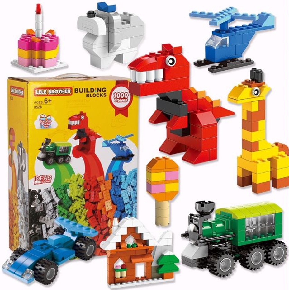 AO Home 1000Pcs Mini Block DIY Creative Kids Children Learning Building ...