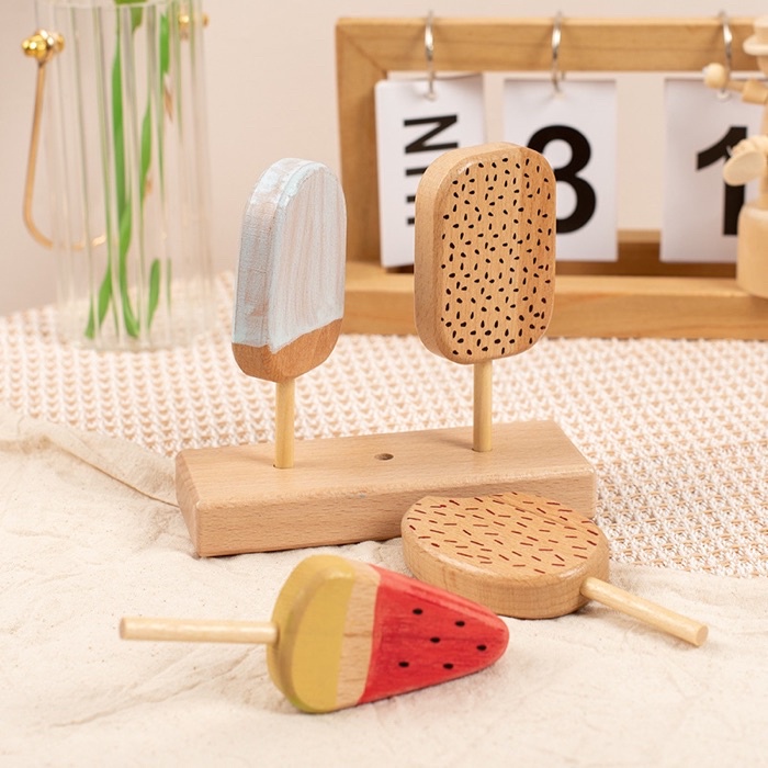 F Fart Popsicle Wooden Toy Set | Shopee Malaysia