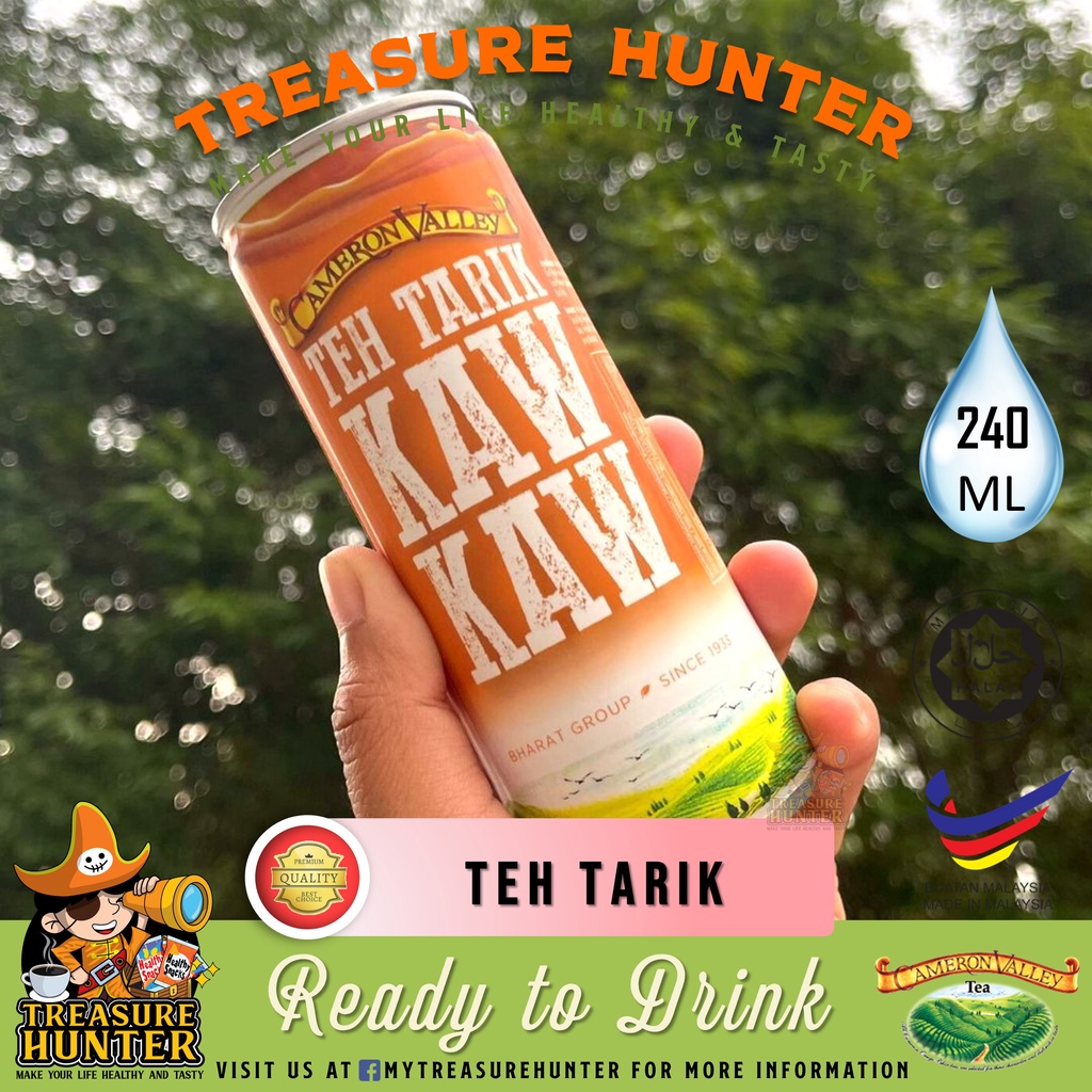 Cameron Valley Teh Tarik Kaw Kaw 1 can x 240ml | Shopee Malaysia