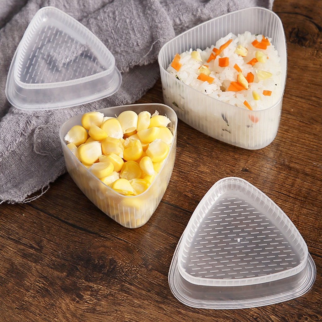 【Local Seller】Triangular shaped rice ball mould set sushi cooking tools ...