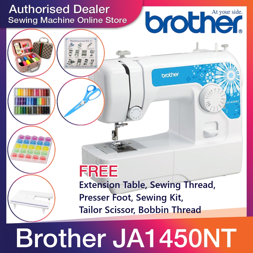 🔥TOP SELLER🔥 Brother JA1450NT Sewing Machine / Mesin Jahit Brother ...
