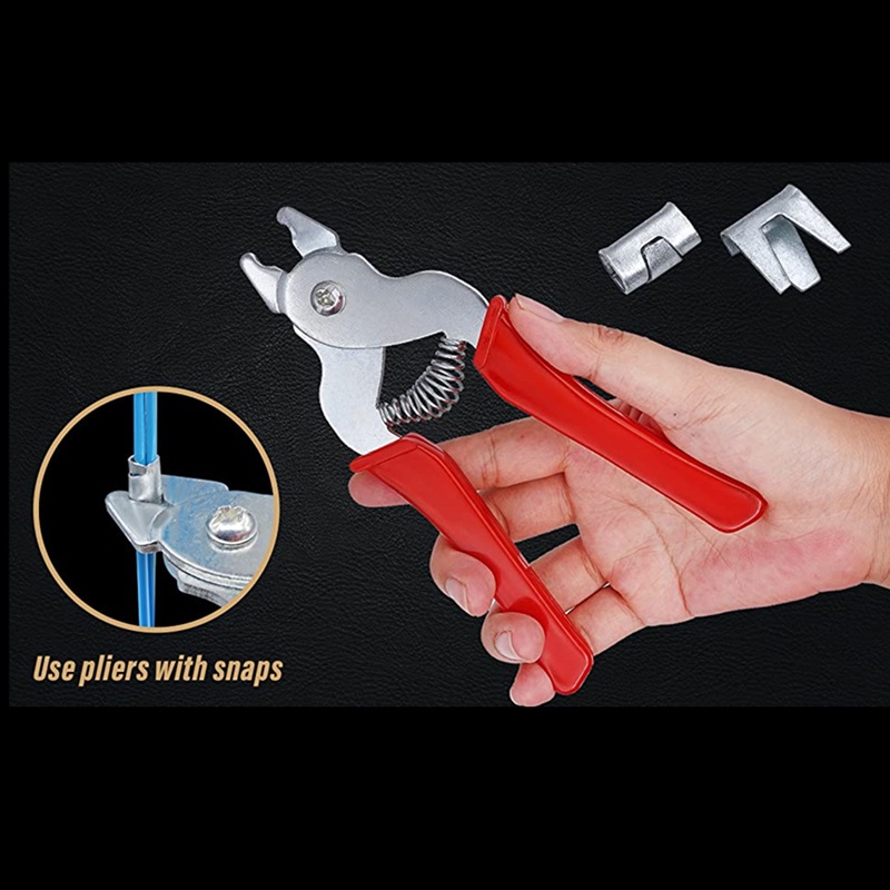 【Ready stock】360pcs Large Wire Cage Clips and Wire Cage Buckle Clips ...