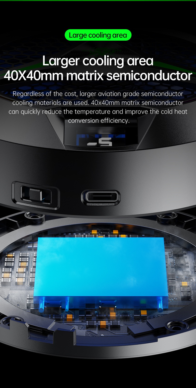 Plextone EX3 Magnetic Plate Radiator Heat Sink Semiconductor Cooler ...