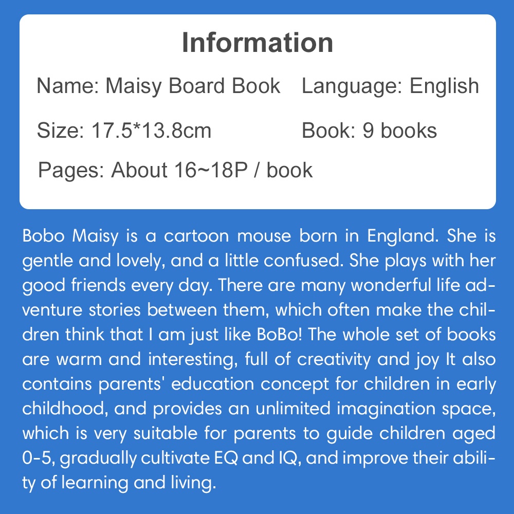 Maisy's Train/Boat/Plane/Tractor/Digger Transportation Series English ...