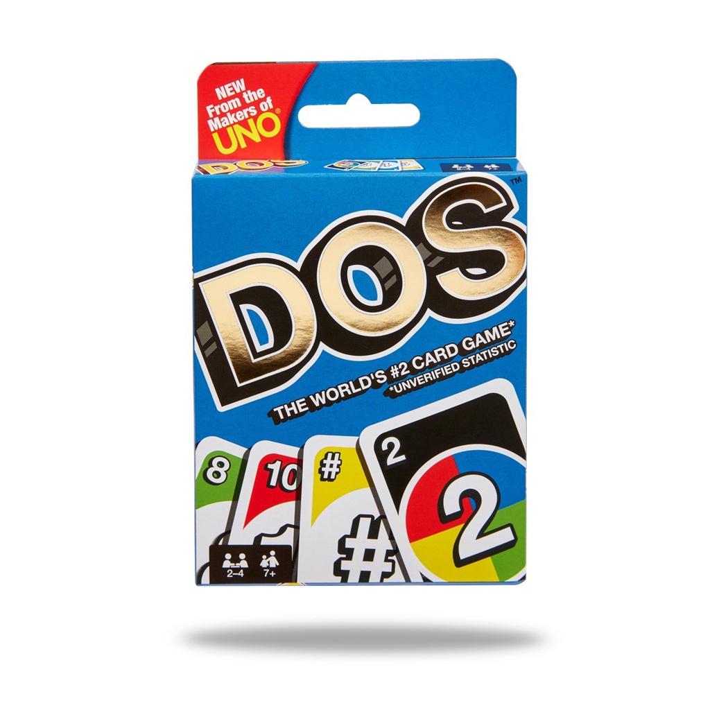UNO DOS Card Game Original From Mattel | Shopee Malaysia