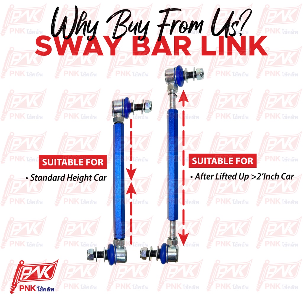 Adjustable Stabilizer Link Sway Bar 4x4 Accessories Toyota Hilux Ford ...