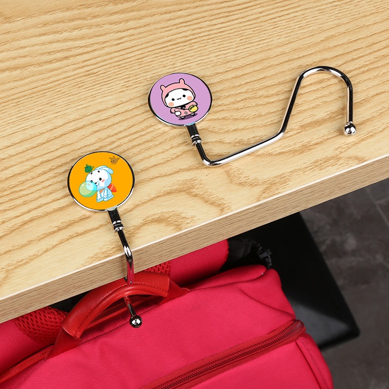 Desktop Bag Hook Mantel Hook Stocking Holder Hanger Hang Clips Non-Slip ...