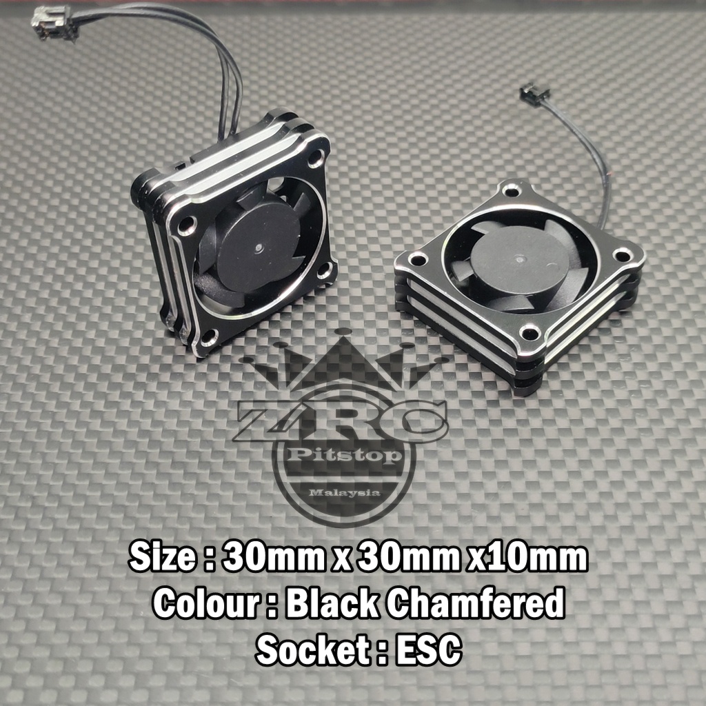 ZRC Aluminum Cooling Fan For ESC 22000 RPM 30MM Hobbywing XD10 Pro ...