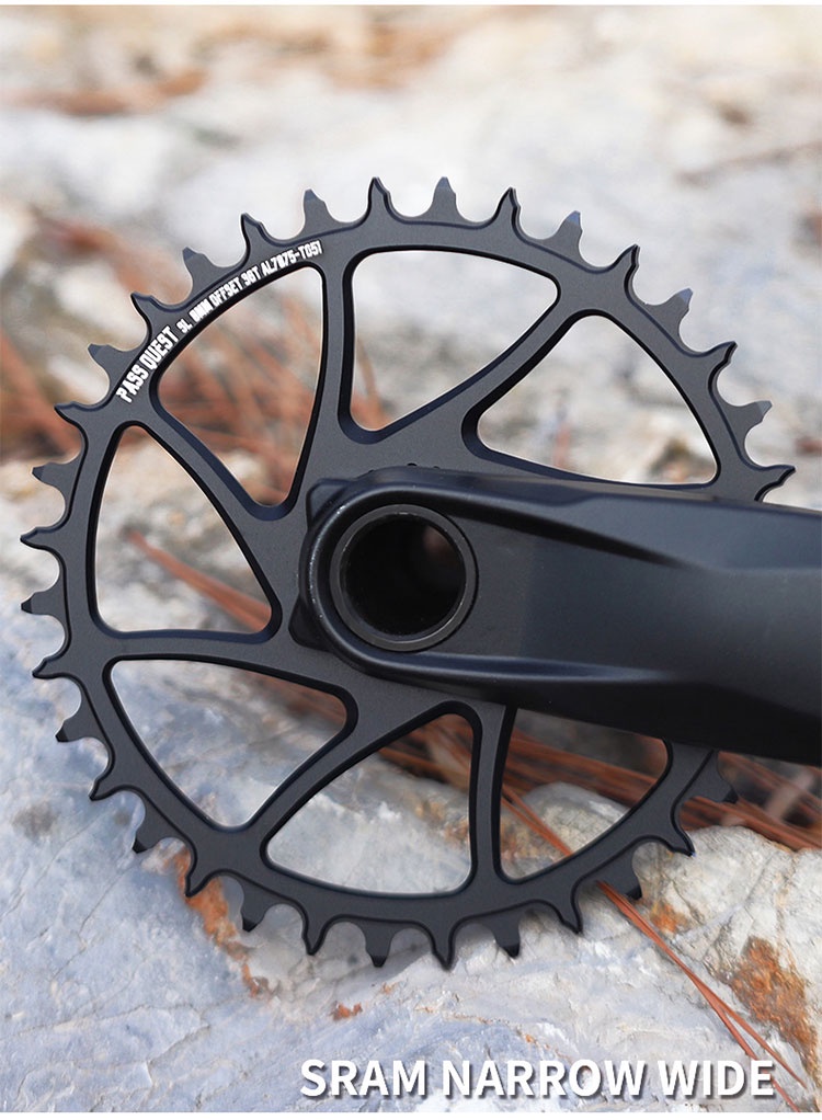 Bike chainring SRAM direct mount narrow wide 30T 32T 34T 36T 38T 40T ...