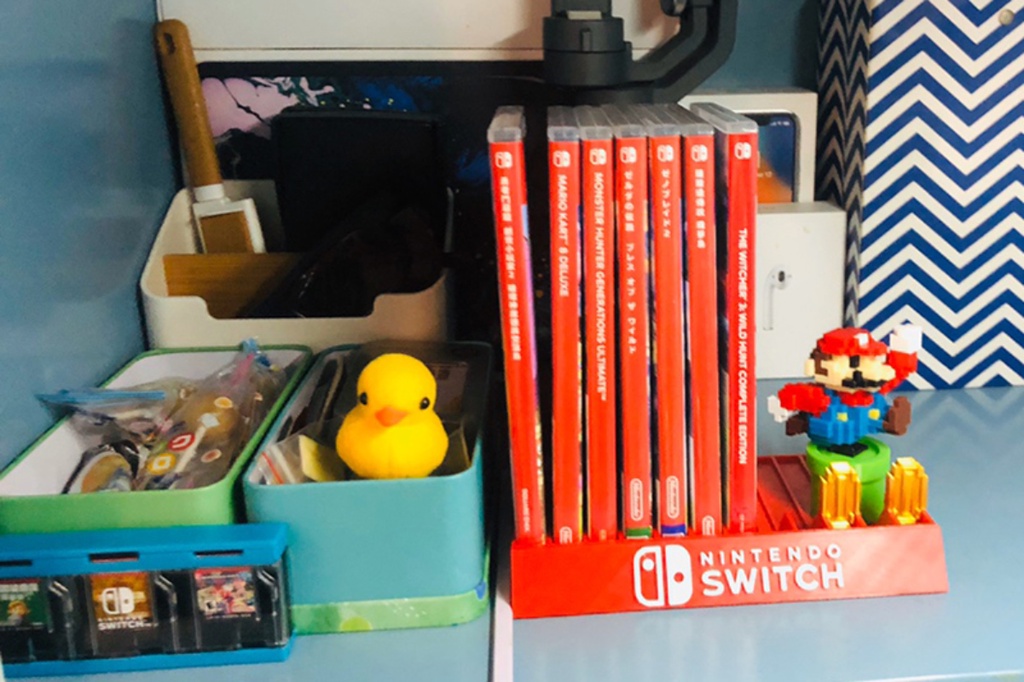 Game Card Box Storage Stand CD Disk Holder Support For Nintendo Switch ...