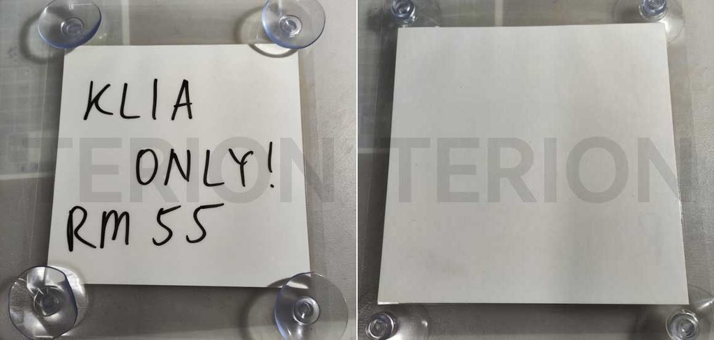 1 Piece Whiteboard Sign For Car Interior or Exterior Use | Shopee Malaysia