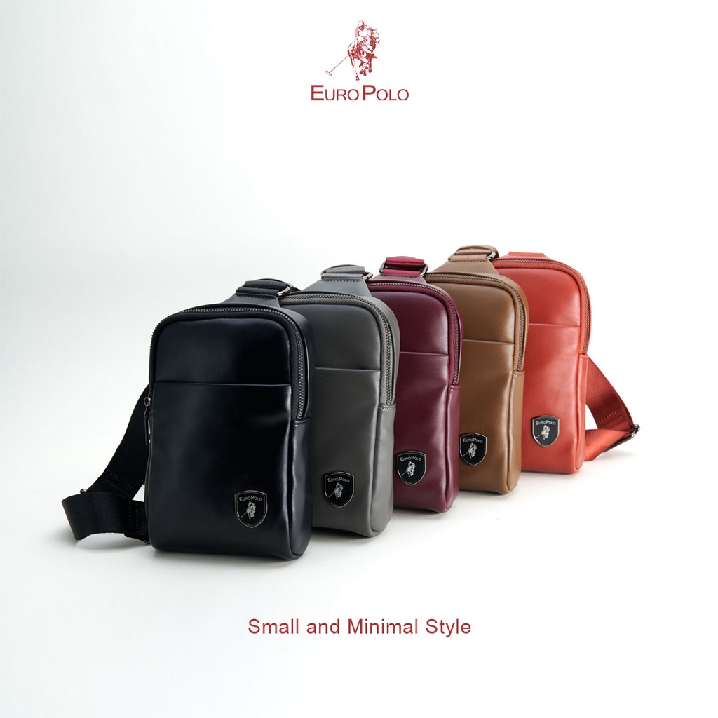 Euro Polo Small Sling Bag Men Chest Bag Crossbody Shoulder Bag Beg ...