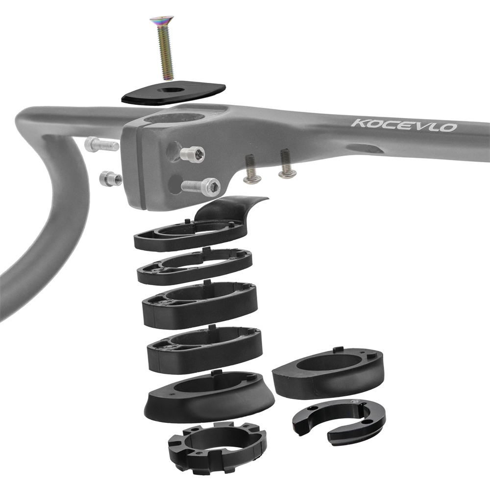 KOCEVLO Carbon Road Bicycle Handlebar integrated handlebar internal ...