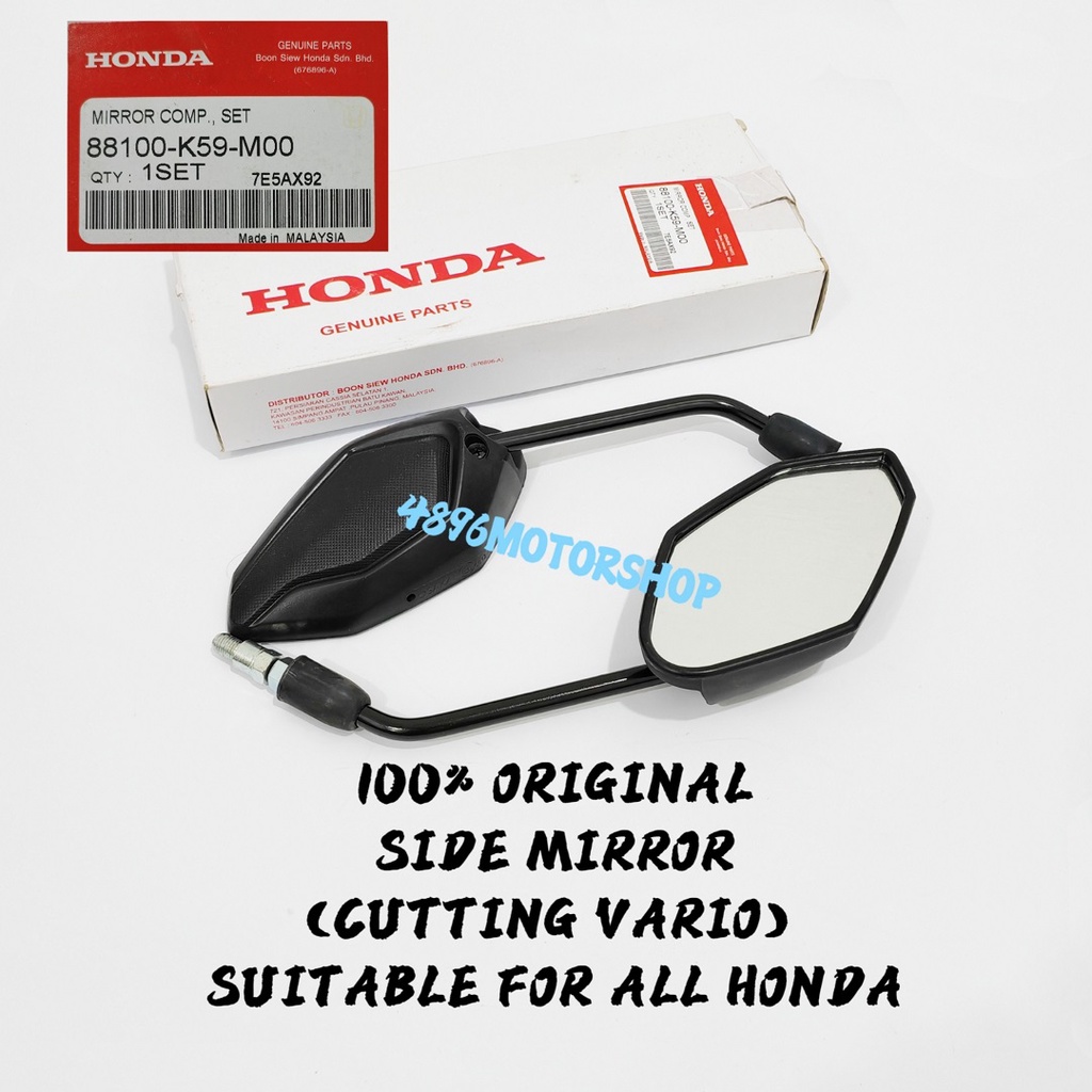 100% ORIGINAL SIDE MIRROR FOR ALL HONDA RS150 RSX RS 150 FUTURE DASH ...
