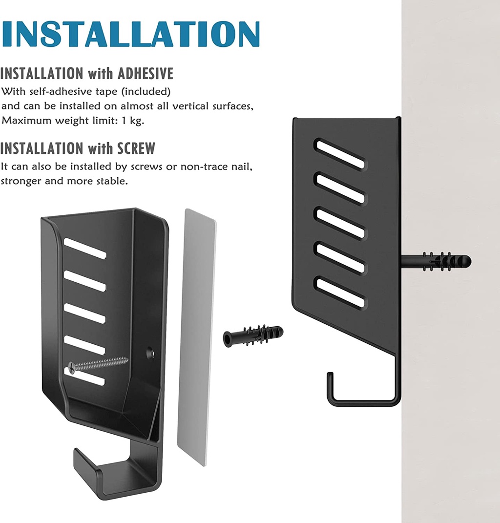 sciuU Universal Wall Mount for Routers/TV XIAOMI Box/Laptop/Network ...