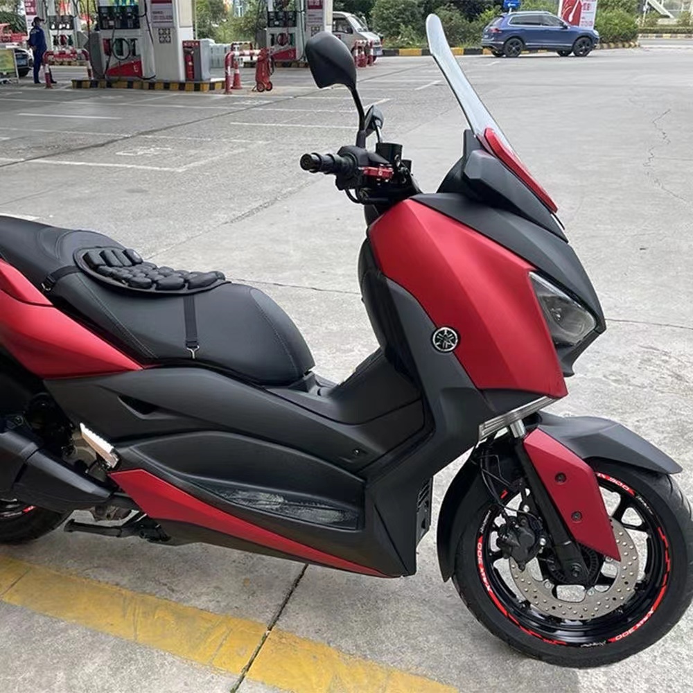 YAMAHA Wheel Rim Sticker Xmax Motorcycle Reflective Tape Decalss Soft ...