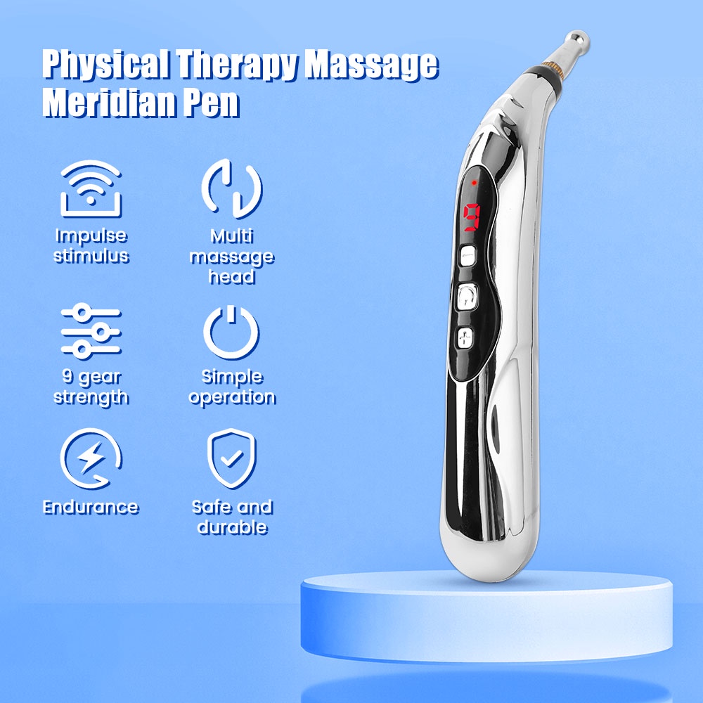 Acupuncture Electric Massage Pen Pain Relief Laser Electronic Therapy ...
