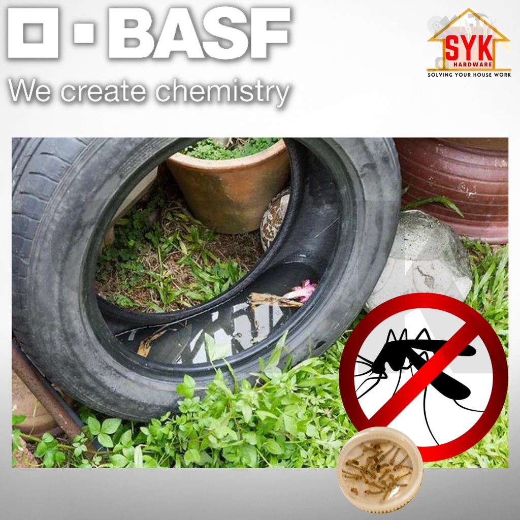 SYK BASF Abate 1.1G 10g 1Pack Class IV Insecticide Mosquito Larva Pest ...