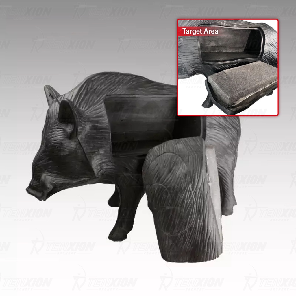 TenXion Archery High Durability EVA XPE 3D Target Boar BABI PIG ...