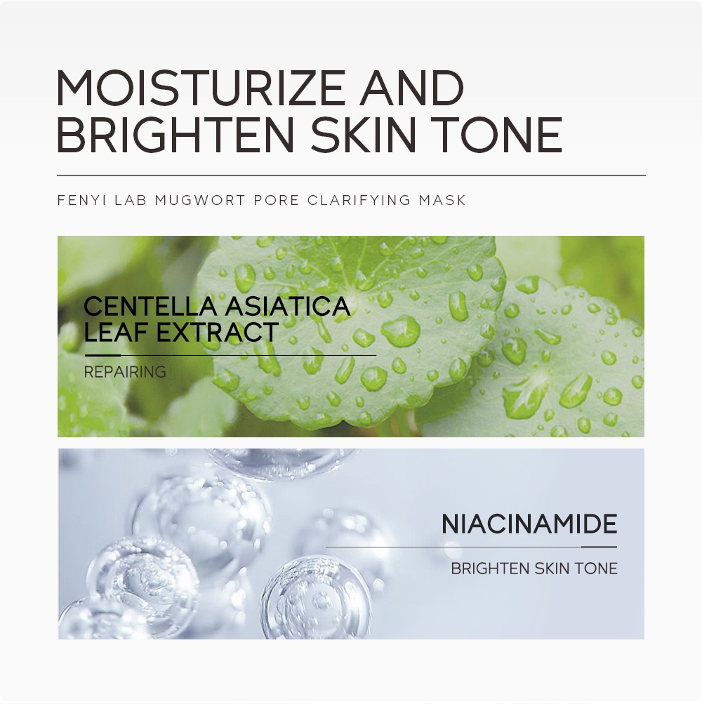 Fenyi Lab Mugwort Pore Clarifying Mask Cleansing Pores Blackhead ...