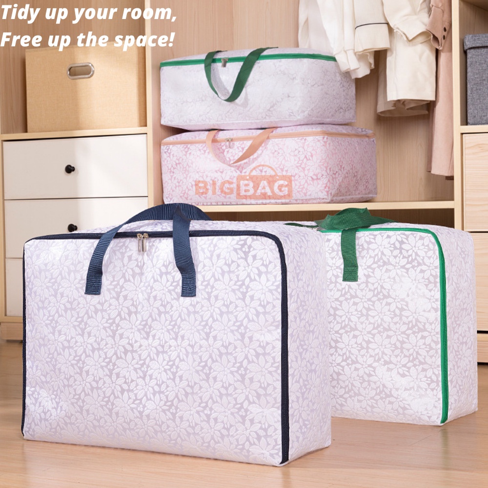 BIG BAG Comforter Bag Plastik Toto Beg TOTO Berzip Beg Bantal Bag Toto ...