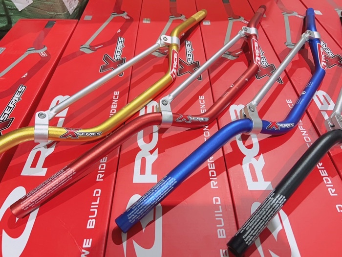 RCB RACING BOY HANDLE BAR STANDARD 22.2MM LOW CROSS Bar Off Road Alloy ...