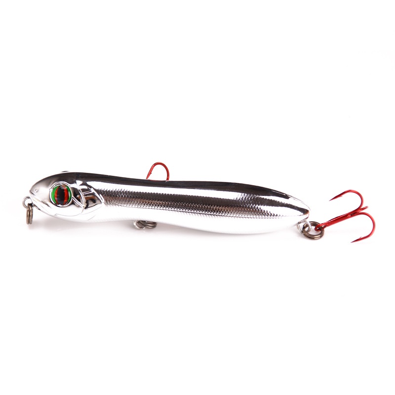 Shengyao Pencil Lure Topwater Floating Hard Bait Snake Head Like ...