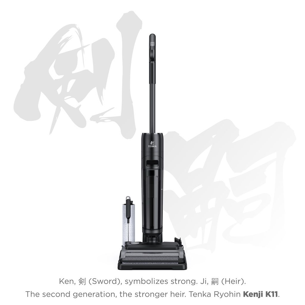 Tenka Ryohin Kenji K11 Smart Cordless Wet & Dry Vacuum Cleaner Floor ...