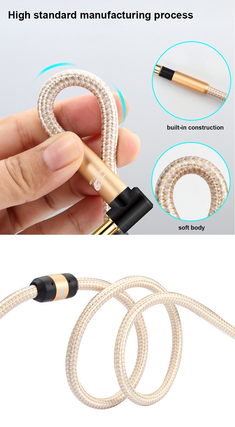 GOLLEY LION 2RCA to 2 RCA Audio Cable Male to Male Gold-Plated 1m 2m 3m ...