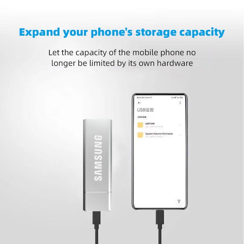 SSD Samsung External Hard Disk Drive 16TB/30TB USB3.1 Hard Disk ...