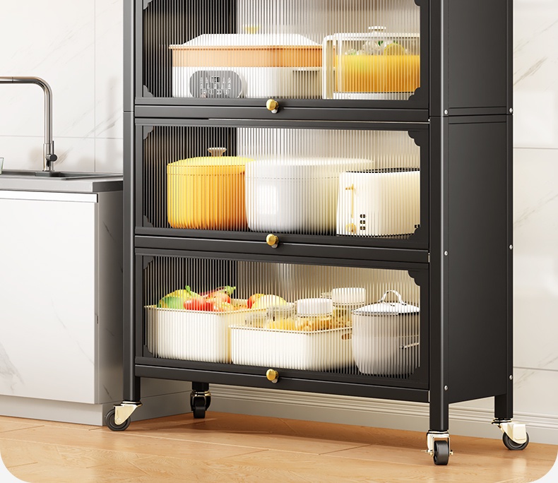 Rak Dapur Kabinet Kitchen Organizer Storage Rack Microwave Oven Self ...