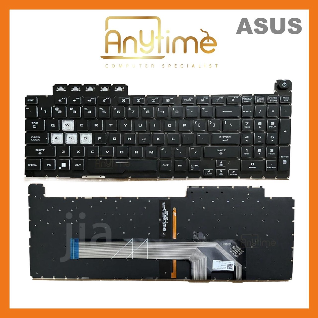 Asus TUF Gaming 8 F15 FX506 FA506 FA506II FX506H F17 FA706 FA706U FX706 FX706U FA506/H FX706L ...